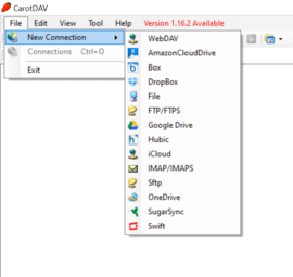 CarotDAV|InfiniCLOUD | All-In-One Cloud Storage | Get 20GB Free